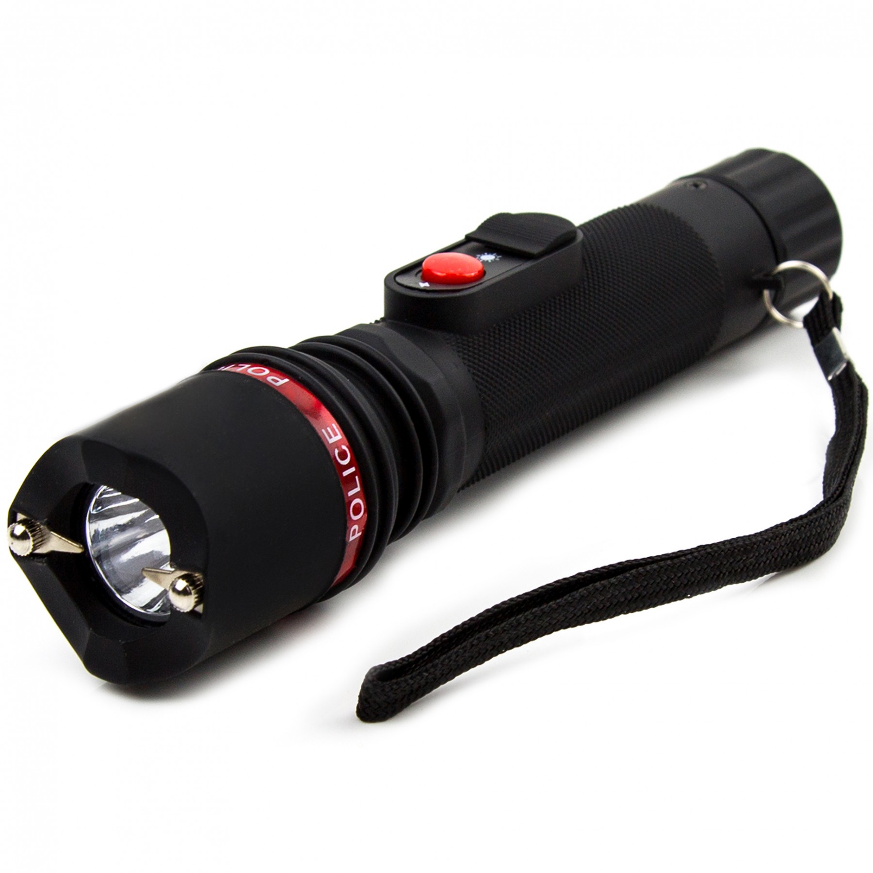 Stun Gun POLICE 305 With LED Flashlight & Safety Cap Rechargeable ...